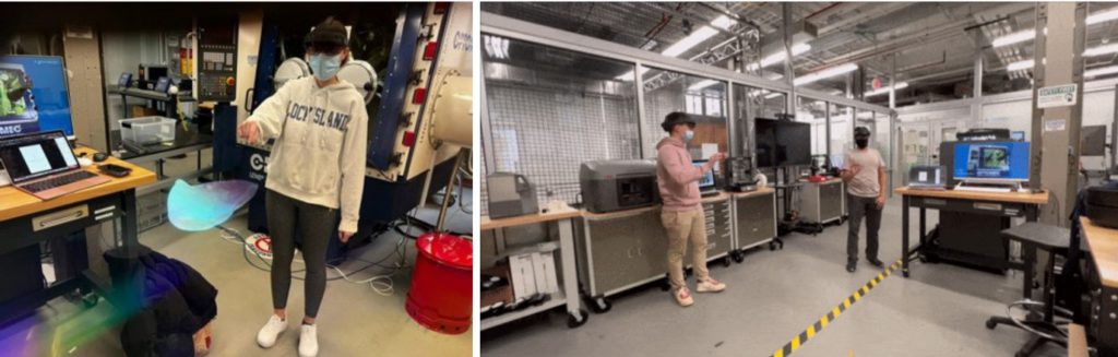 Enhanced Student learning with Interactive AR visualizations