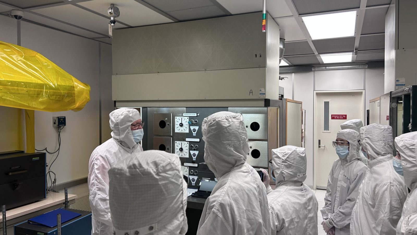 SimInsights Representatives Tour Semiconductor Fab at UC Irvine ...